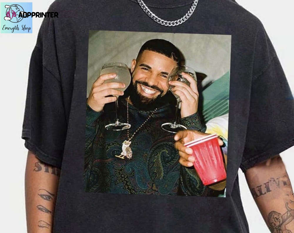 Vintage Drake Comfort Color Shirt, Drake Rapper Shirt - Aopprinter