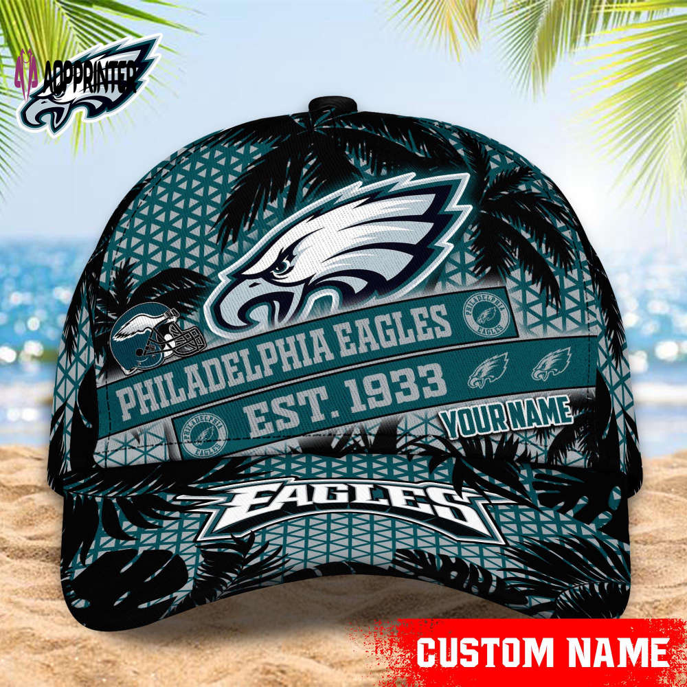 Philadelphia Eagles NFL Classic CAP Hats For Fans Custom - Aopprinter
